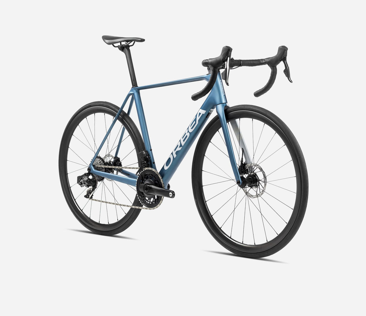 OnTrack Cycling | ORBEA - Orca M30 - 105 Carbon Road Bike - 2024 - Slate Blue / Halo Silver ...