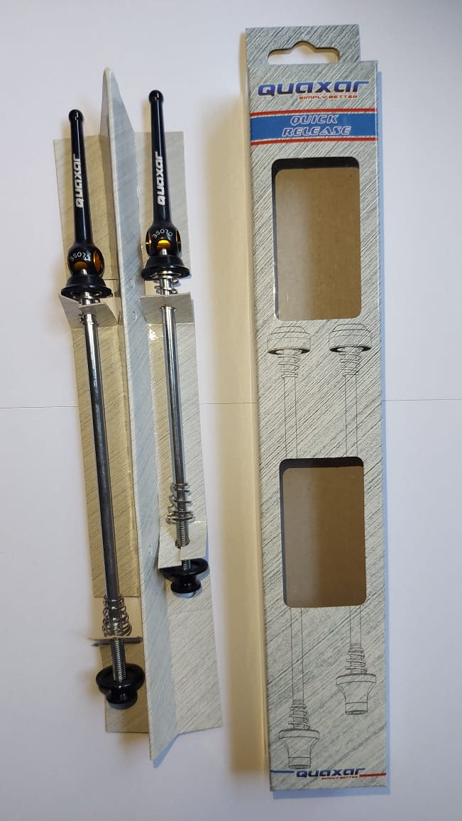 OnTrack Cycling | QUAXAR Quick Release Skewers CNC Aluminum/Chromo ...