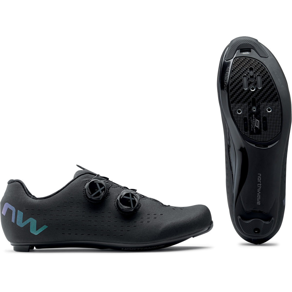 OnTrack Cycling | NORTHWAVE - Revolution 3 Road Shoes - black ...